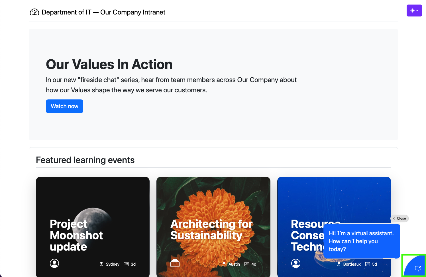 Reserve the IBM Technology Zone environment - IBM watsonx Assistant for ...